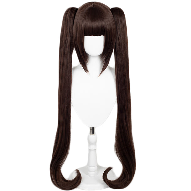 【Ready For Ship】DokiDoki Game Anime Nekopara Cosplay Chocola Wig Long ...